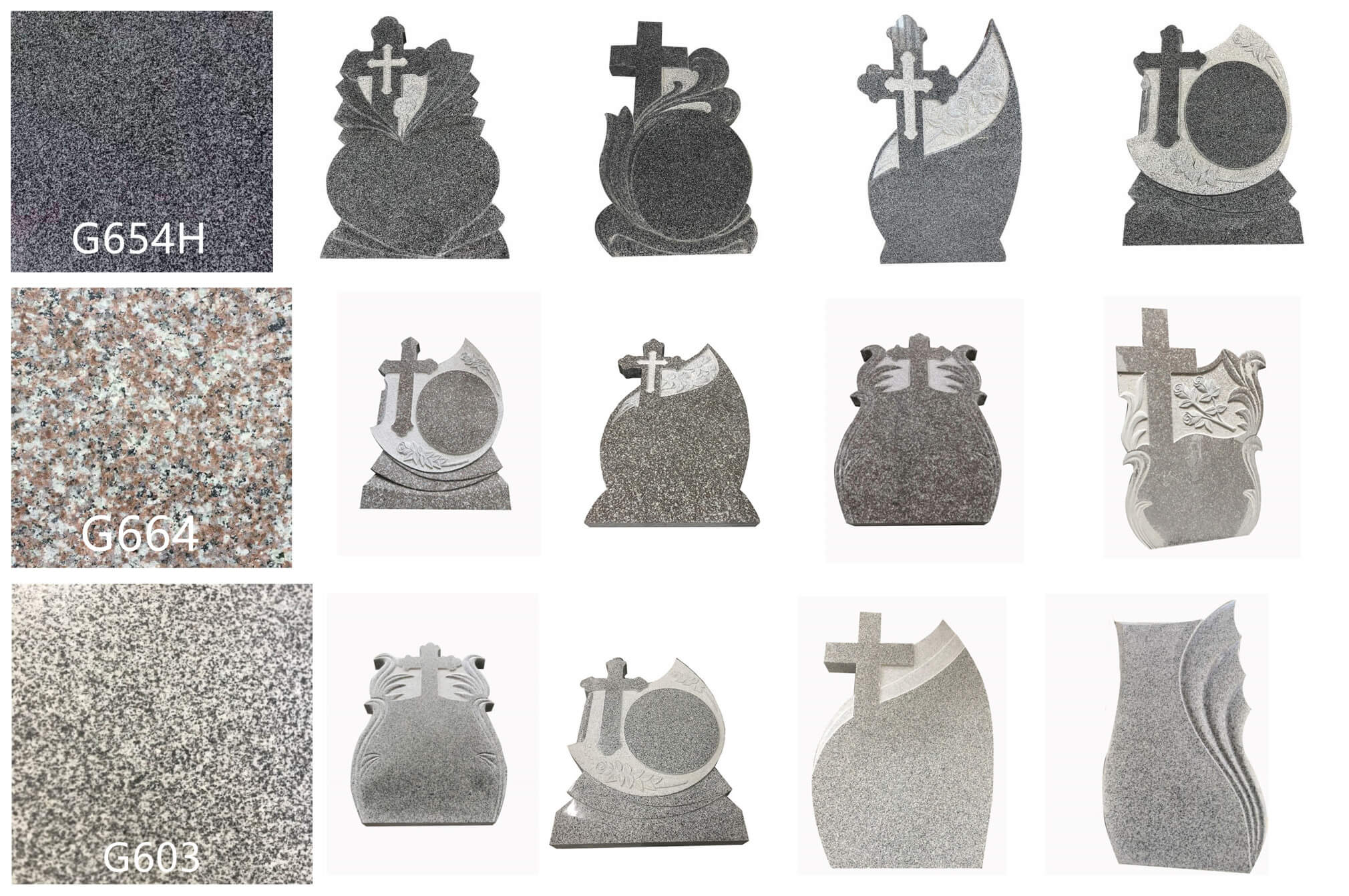 Granite G664 Orthodox Headstone Memorials from China manufacturer ...